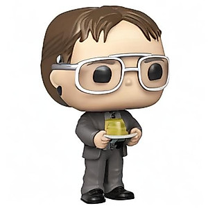 Funko The Office - Dwight Schrute with Gelatin Stapler Pop! Vinyl Figure (Bundled with Compatible Pop Box Protector Case)