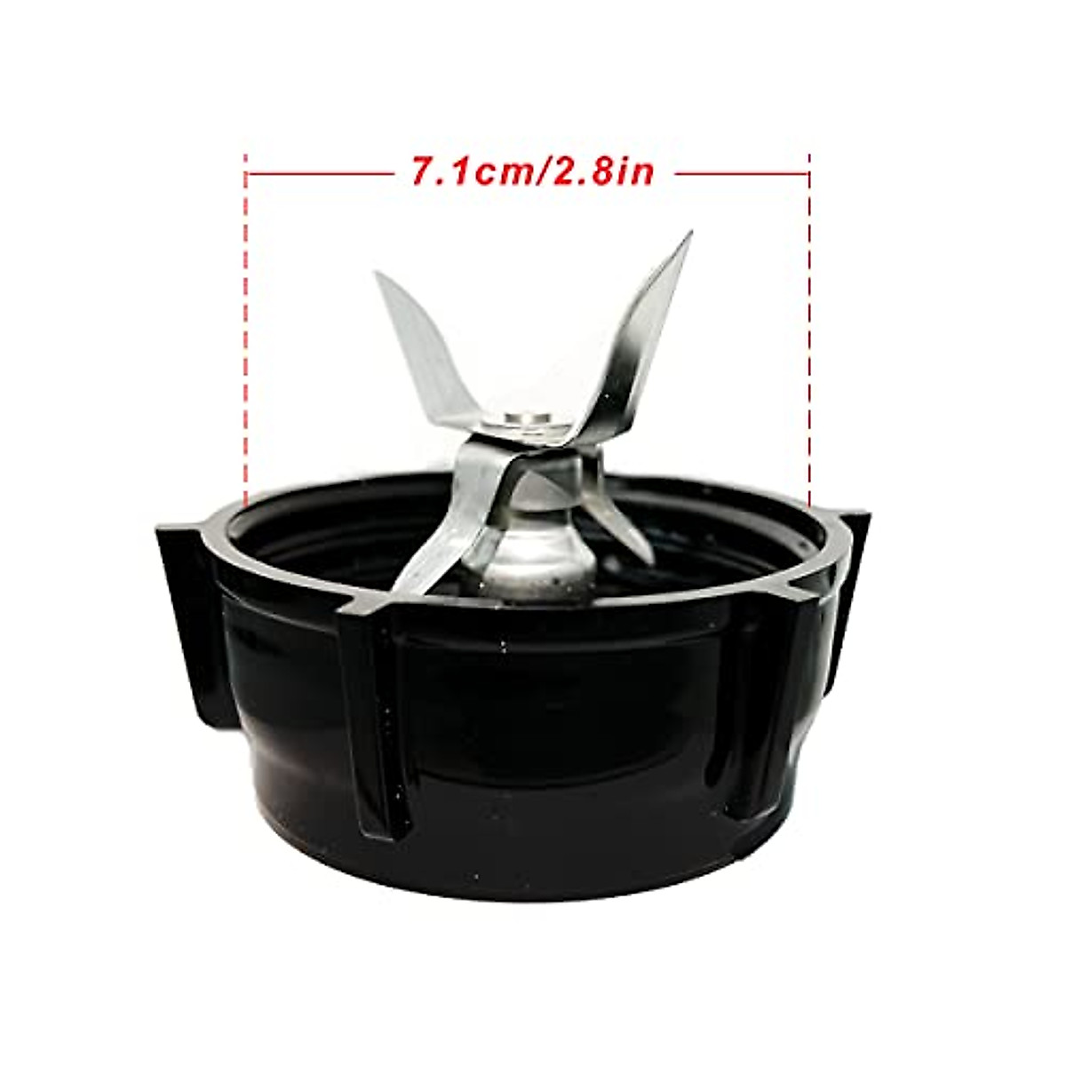 for Oster Blender Replacement Parts Blender Ice Blade with Jar Base Cap and Two Rubber O Ring Seal Gasket Accessory Refresh Kit