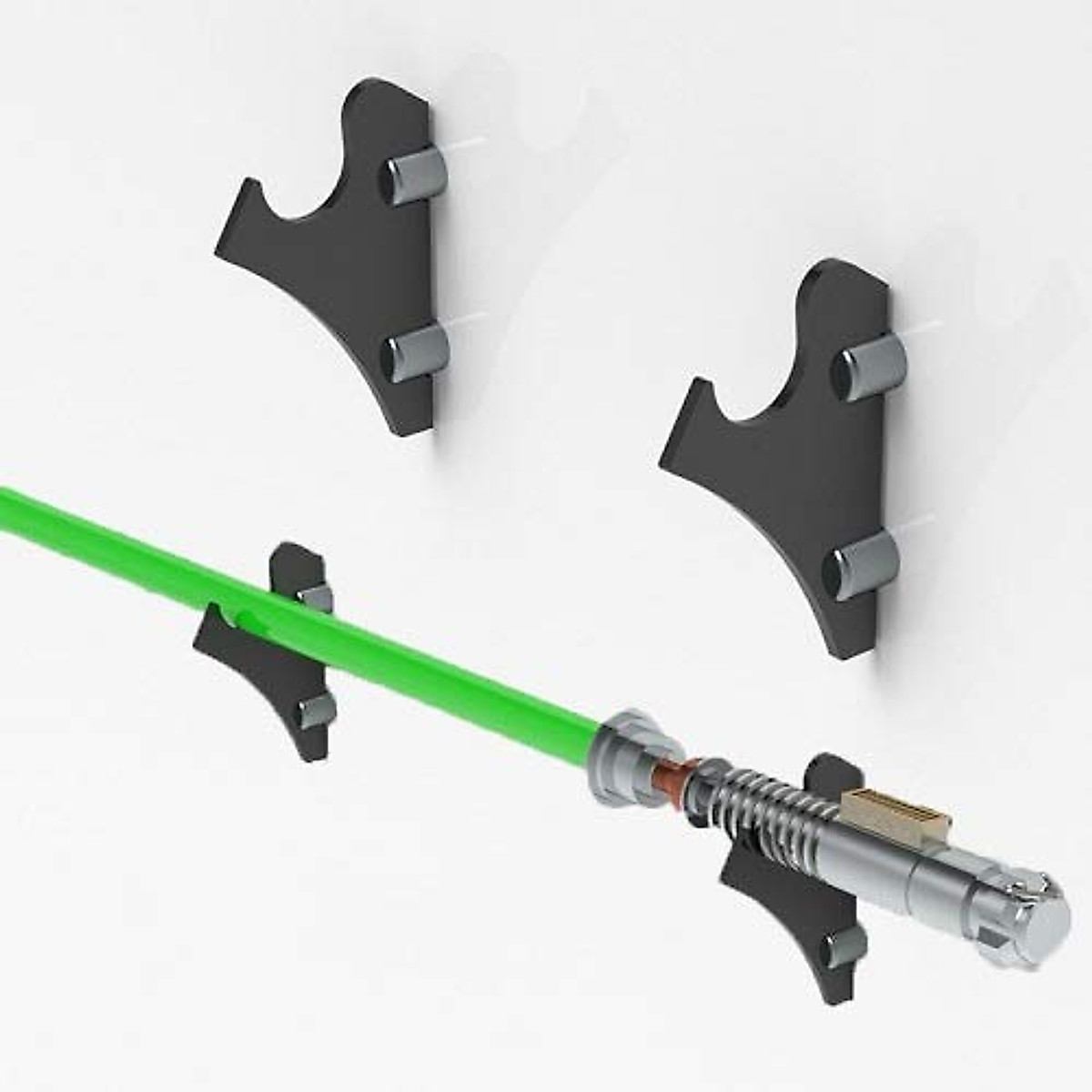 QIXIN Lightsaber Rack Wall-Mounted Lightsaber Rack Lightsaber Wall-Mounted Wall Mount Wall Mount Bracket-Includes Hardware