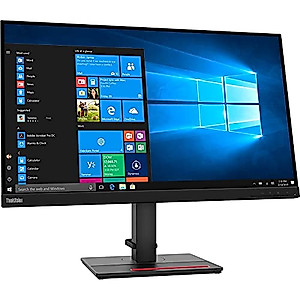 Lenovo ThinkVision T27h-2L 27" WQHD WLED LCD Monitor - 16:9 - Raven Black - 27" Class - in-Plane Switching (IPS) Technology - 2560 x 1440-16.7 Million Colors - 350 Nit Typical - 4 ms Extre (Renewed)