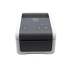 Brother TD-4520DN Entry Level Direct Thermal Desktop Printer, Print Labels and Receipts, 300 dpi, 6ips, USB 2.0