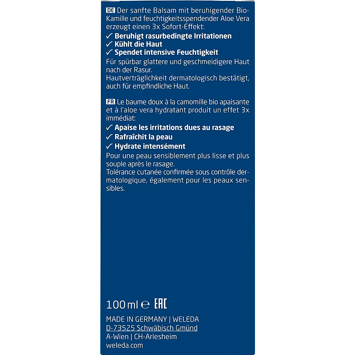 Weleda After Shave Balm, 3.4 Ounce