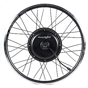 EBIKELING Waterproof Ebike Conversion Kit for Electric Bike 26" Front or Rear Wheel Electric Bicycle Hub Motor Kit, 1500W, Rear/LCD/Thumb