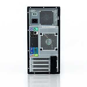 Dell Optiplex 9010 Tower Premium Business Desktop Computer (Intel Quad-Core i5-3470 up to 3.6GHz, 8GB DDR3 Memory, 2TB HDD + 120GB SSD, DVD, WiFi, Windows 10 Professional) (Renewed)