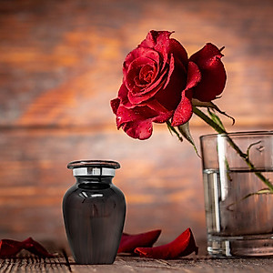 Small Cremation Urn for Human Ashes Keepsake - Miniature Memorial Urns for Ashes, Personal Cremation Keepsake for Ashes, Mini Ash Holder, Elegant Tribute for Loved Ones, Compact Memorial Container