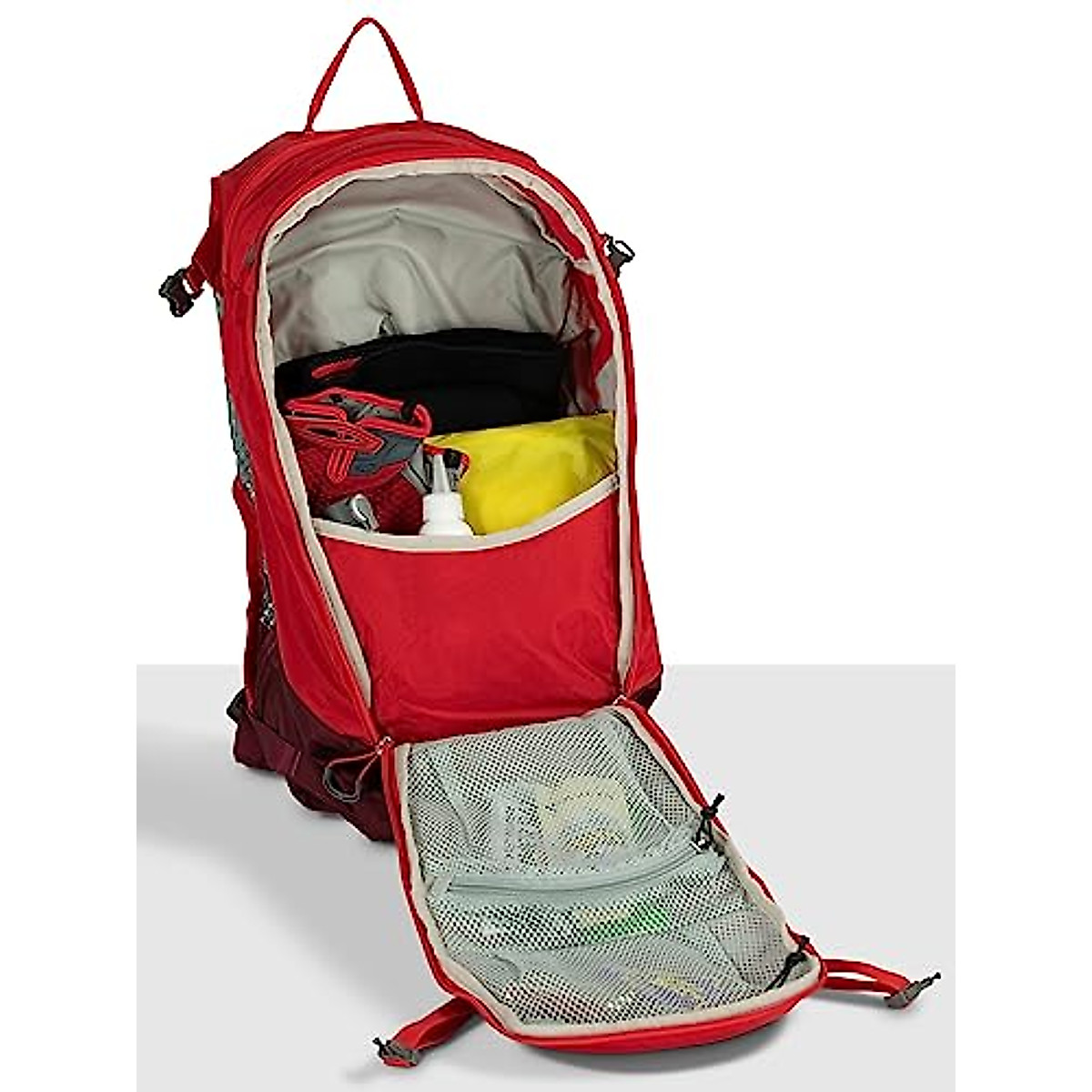 Osprey Siskin 12L Men's Biking Backpack with Hydraulics Reservoir, Black