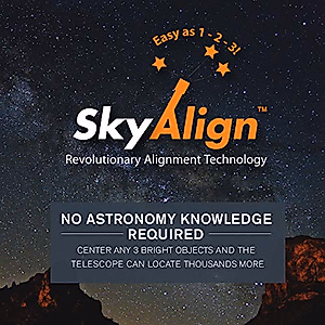 Celestron - NexStar 4SE Telescope - Computerized Telescope for Beginners and Advanced Users - Fully-Automated GoTo Mount - SkyAlign Technology - 40,000+ Celestial Objects - 4-Inch Primary Mirror