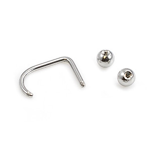 316L Surgical Steel 16G Lip Monroe Medusa Hoop Ring Ball Lippy Loop Labret Stud U Shaped Lip Rings Piercing Jewelry