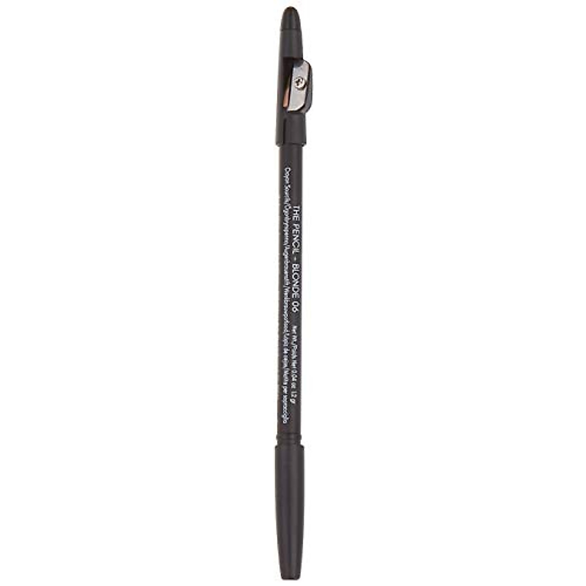 The BrowGal - 3 in 1, Skinny Eyebrow Pencil - 06 with Sharpener Cap & Spoolie Brush - Draws Tiny Brow Hairs & Fills in Sparse Areas & Gaps, Sharp Enable, Longwear, Long Lasting – "7.4 In, Blonde Color
