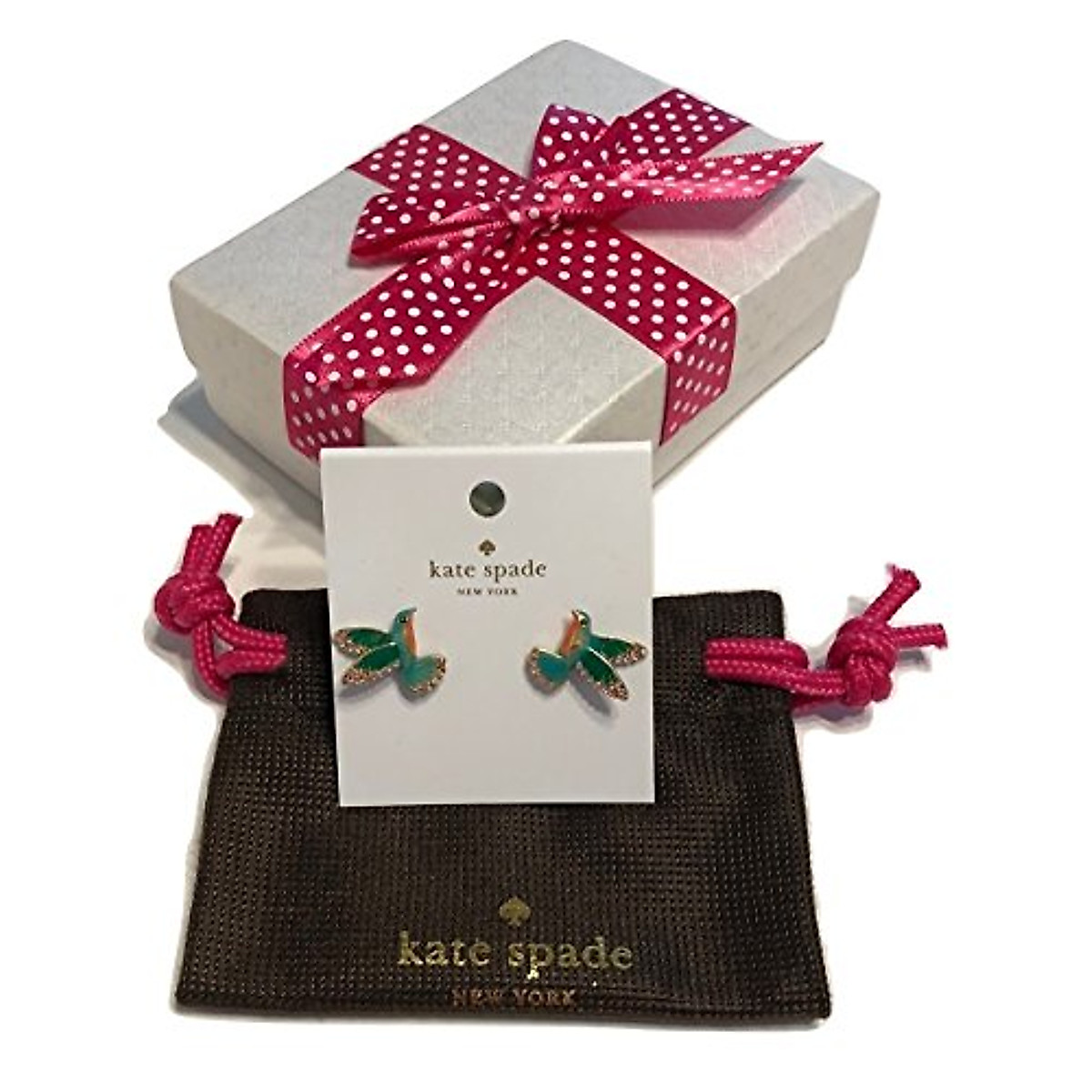 Kate Spade New York Scenic Route Hummingbird Stud Earrings O0RU2496