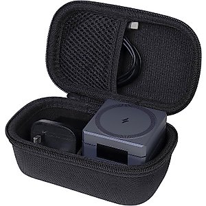 co2CREA Hard Case Compatible with Anker 3-in-1 Cube MagSafe Charger 15W Max Fast Charging Foldable Wireless Charger
