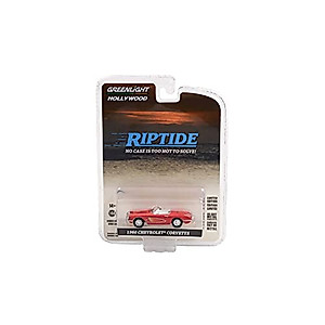 1960 Chevy Corvette C1, Riptide - Greenlight 44940B/48-1/64 Scale Diecast Model Toy Car