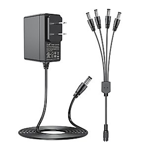 Omilik UL Listed 6FT AC Power Adapter Cord AC/DC Adapter Charger Compatible with Lemax Lighted Accessory 4.5V # 74706 Christmas Village