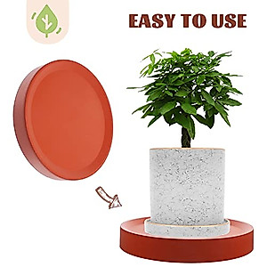 ARTIBETTER Plant Pots Plant Pots Plant Caddy with Wheels Rolling Plant Stand Round Plant Dolly Heavy Duty Large Potted Plant Mover with Casters for Indoor Outdoor Plant Pots Indoor Plant Pots Indoor