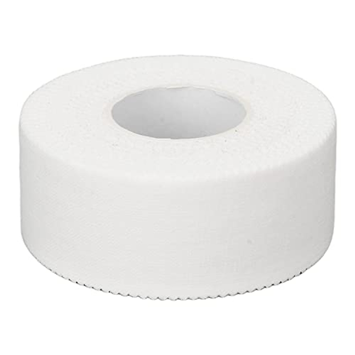 Sports Tape, Cotton Serrated Edges Strong Adhesion Breathable First Aid Injury Bandage Skin Friendly Shock Absorption for Bats for Rock Climbing(2.5cm/1.0in)