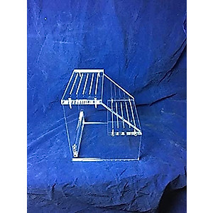 Clear Acrylic Lucite 2 Step Stool