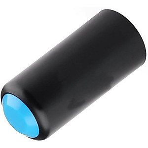 Microphone Cover 4pcs Microphones Battery Cover Wireless Mic Battery Screw on Cover for PGX2/4SLX24/SM58/PG58/ (Blue)