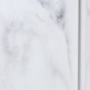 Avanti Linens - Wastebasket, Decorative Trash Can, Marble Inspired Bathroom Decor (Catania Collection)