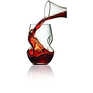 Tourbillon Aerating Stemless 8 oz. Wine Tumbler Set (Set of 2)