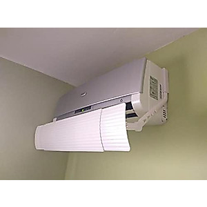 Adjustable Foldable Air Conditioner Deflector Confinement Air Deflector Outlet Air Wing Air Cooled Baffle Wind Direction Telescopic Windshield for Home