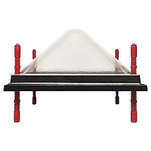 RentACoop Chick Brooder Heating Plate and Anti-Roost Cone Set- Brooder Heat Plate Warms Up to 30 Chicks - Chick Heater with 25 Adjustable Heights and 42 Watts - Safer Than to Heat Lamps - 16" x 16"