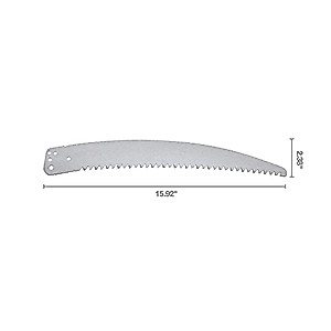 Fiskars 93336966K Tree Pruner Replacement Saw Blade, For Fiskars Tree Pruner, 15 Inch Saw Blade, Silver