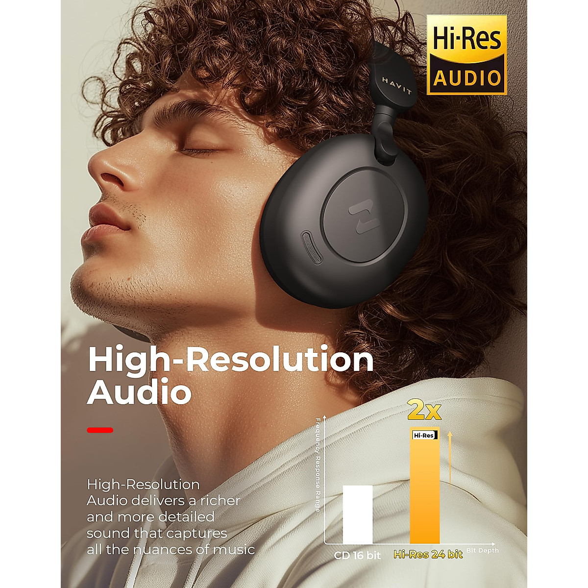 Gaming Headphones Bundle with Active Noise Cancelling Over Ear Headphones