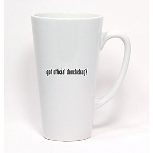 Los Drinkware Hermanos got official douchebag? - Ceramic Latte Mug 17oz