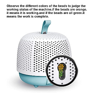 LUOWAN MINI Dehumidifier Portable Small Dehumidifier for Wardrobe,Dressing table,Cloakroom,Shoebox,Car,Bedroom,Bathroom(Blue)