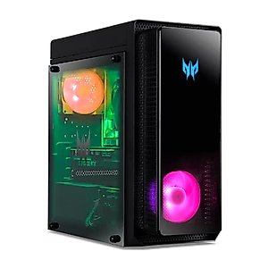 Acer Predator Orion 3000 PO3-650-UB92 Gaming Desktop | 13th Gen Intel Core i7-13700F 16-Core | NVIDIA GeForce RTX 3060 | 16GB DDR5 | 1TB PCIe Gen 4 SSD | Intel Wi-Fi 6E | Keyboard & Mouse,Black