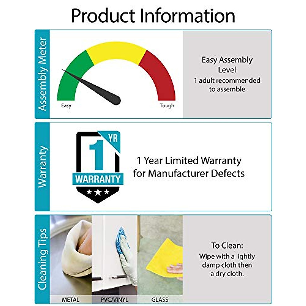 Systembuild Evolution Kendall 16" Utility Storage Cabinet, Black