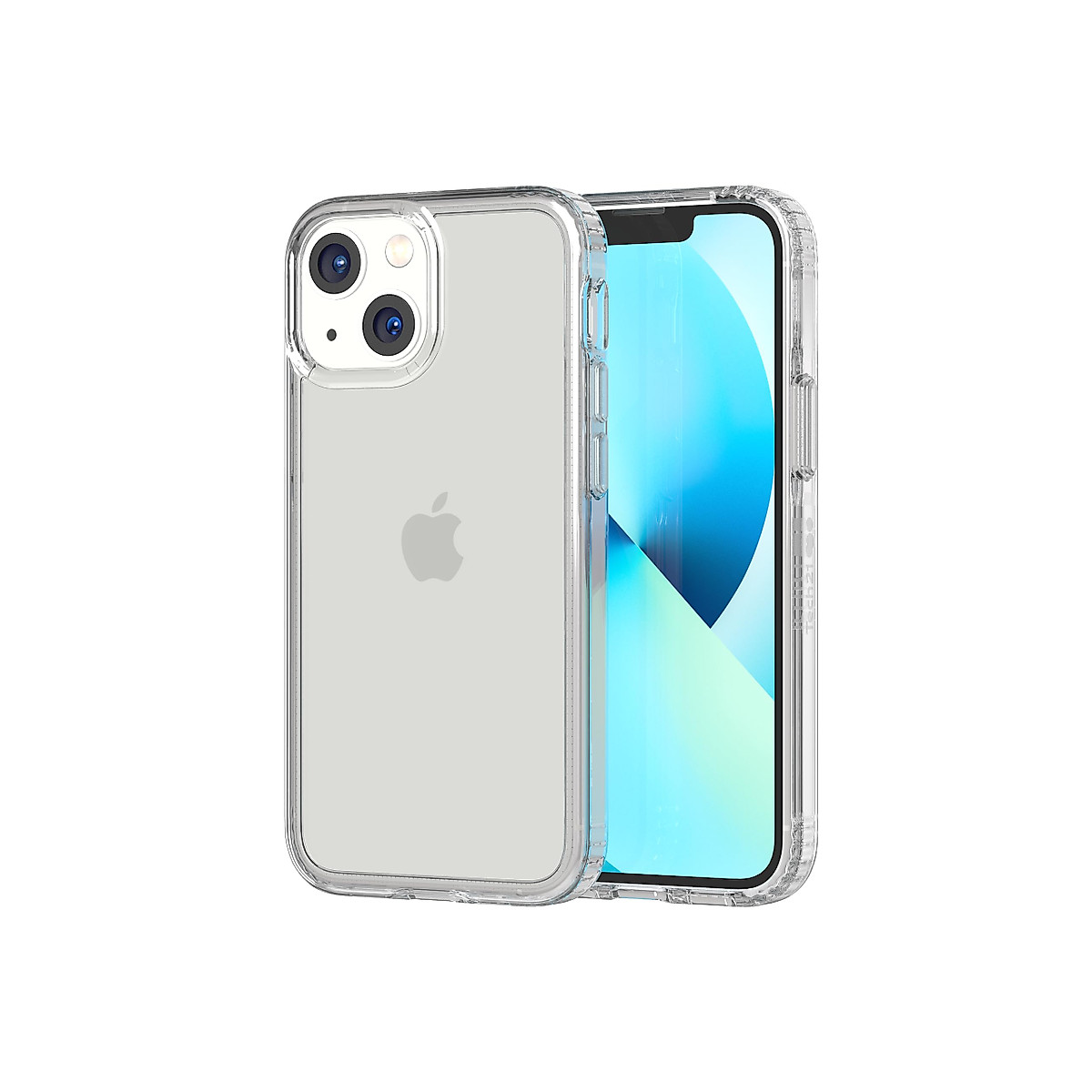 Tech21 Evo Clear for iPhone 13 Mini – Crystal Clear Phone Case with 12ft Multi-Drop Protection