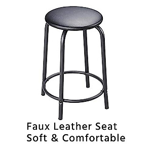 Yaheetech Height Adjustable Drafting Table Drawing Table Artist Desk Tilting Tabletop Art Craft Desk Watercolor Paintings Sketching Work Station w/2 Storage Drawers and Stool for Home Office