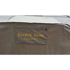 Garden Home Outdoor 636160217653 Grill Cover Weber, Khaki 68 Inches