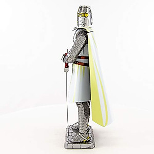 Fascinations Metal Earth Premium Series Templar Knight 3D Metal Model Kit