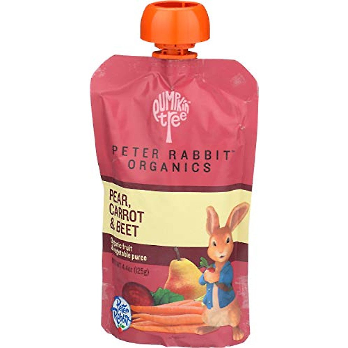Peter Rabbit Organics Puree Beet Carrot Pear, 4.40 oz