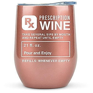 KLUBI Nurse Gifts for Women - Tumbler for Wine/Coffee 12oz - Funny Gift Idea for Medical, Nurse Practitioner, Pharmacy, Women, School, Pharmacist, RX, Assistant, Glass, Graduate, Bulk,