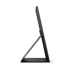 AOC 16T2 15.6" Full HD (1920 x 1080) Touch-enabled portable IPS monitor, USB-C and Micro HDMI inputs, Built-in battery, Stereo speakers, SmartCover, AutoPivot, VESA. For laptops, PC, Mac, consoles