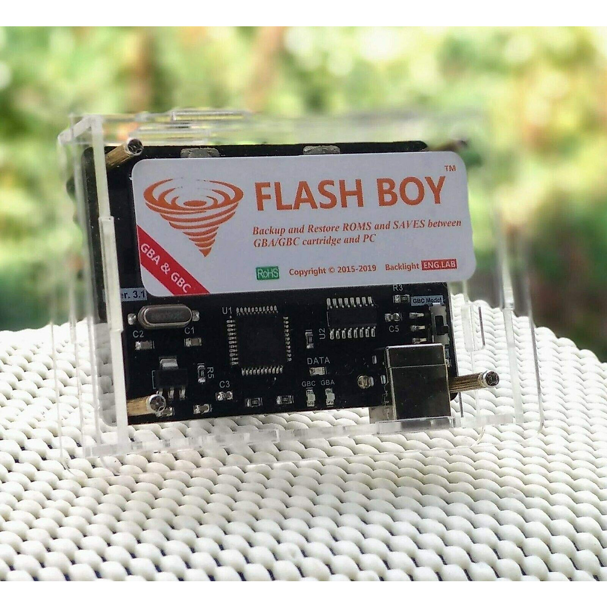 Flash Boy Cyclone (v3.1) Cartridge Dumper Flasher for Game Boy DMG, GBC & GBA