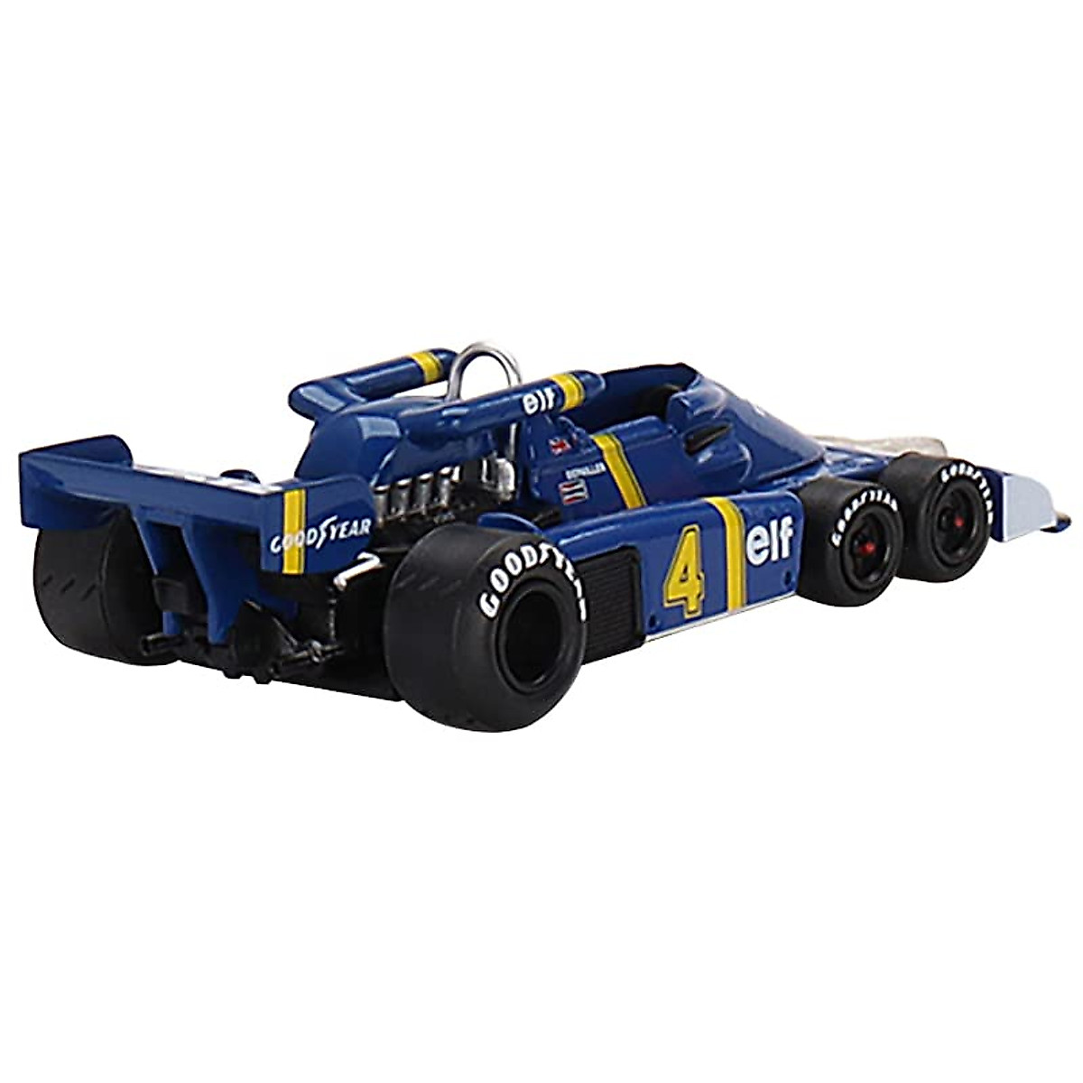 Tyrrell P34#4 Patrick Depailler F1 Formula One Spanish GP (1976) Ltd Ed to 3000 pcs 1/64 Diecast Model Car by True Scale Miniatures MGT00488