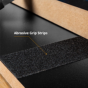 POWERTEC 71395 Taper/Straight Line Jig for Table Saws with 3/4” Wide by 3/8” Deep Miter Slot