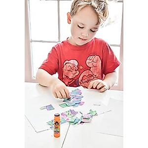 Gorilla Kids Disappearing Purple Glue Sticks, Six 6 Gram Sticks, (Pack of 6)