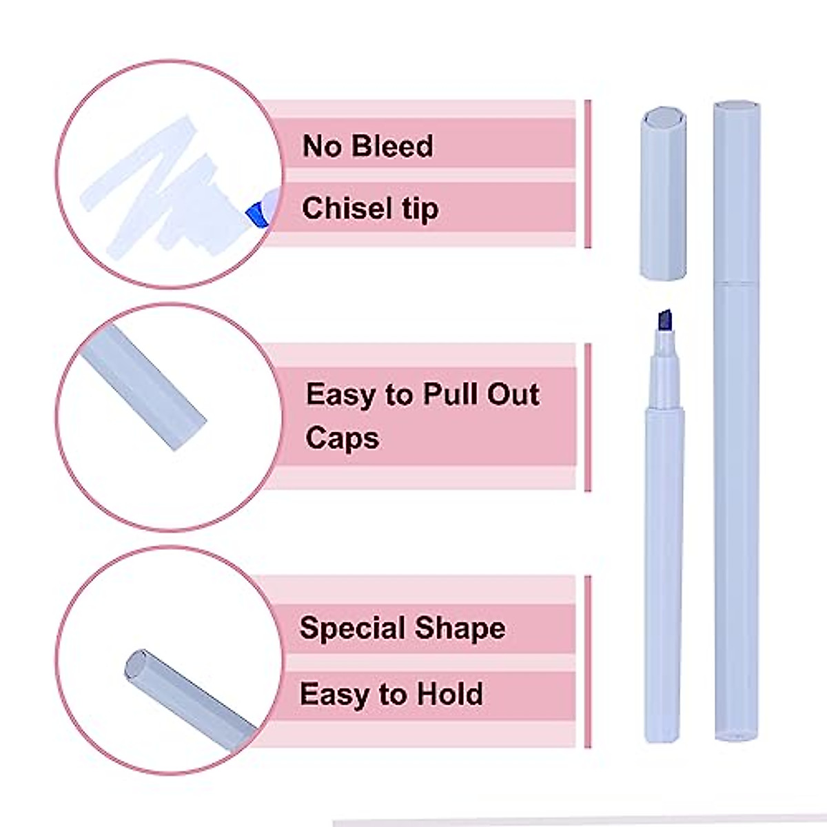 EOOUT 12 Pack Aesthetic Highlighters Muted Pastel Color Cute Bible Highlighters No Bleed and Dry Fast Easy to Hold for Journal Planner Notes School Office Supplies