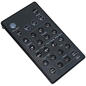 PERFASCIN Replaced Remote Control Compatible with Bose Wave Music System I II III Wave Music Radio/CD AWRCC1 AWRCC2 AWRCC3 (Black)