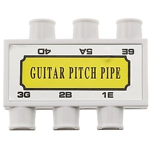 E-outstanding 1Pc Guitar Pitch Pipe 6 Tones six Metal Reeds with ABS Shell for Acoustic Electric Guitar