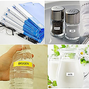 WEIPTO 6-Pack Compatible Label Tape Replacement for Brother P-Touch M 231 Work with Brother Ptouch PT-M95 PT-90 PT-85 PT-80 PT-70 PT-65 PT-45 ,Black on White/Blue/Red/Yellow/Green/Clear, 12mm x 8m