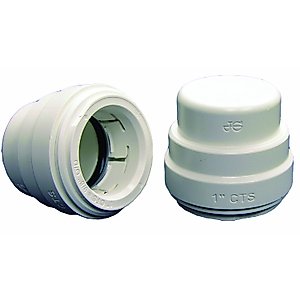 John Guest Speedfit PSEI4628 3/4-Inch CTS Test Cap, 5-Pack