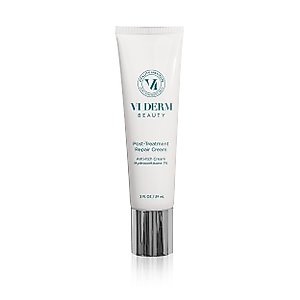 VI DERM Post-Treatment Repair Cream with Moisturizing Shea Butter, Redness Relieving Colloidal Silver, and Calming Bisabolol, 2 Oz / 59 g
