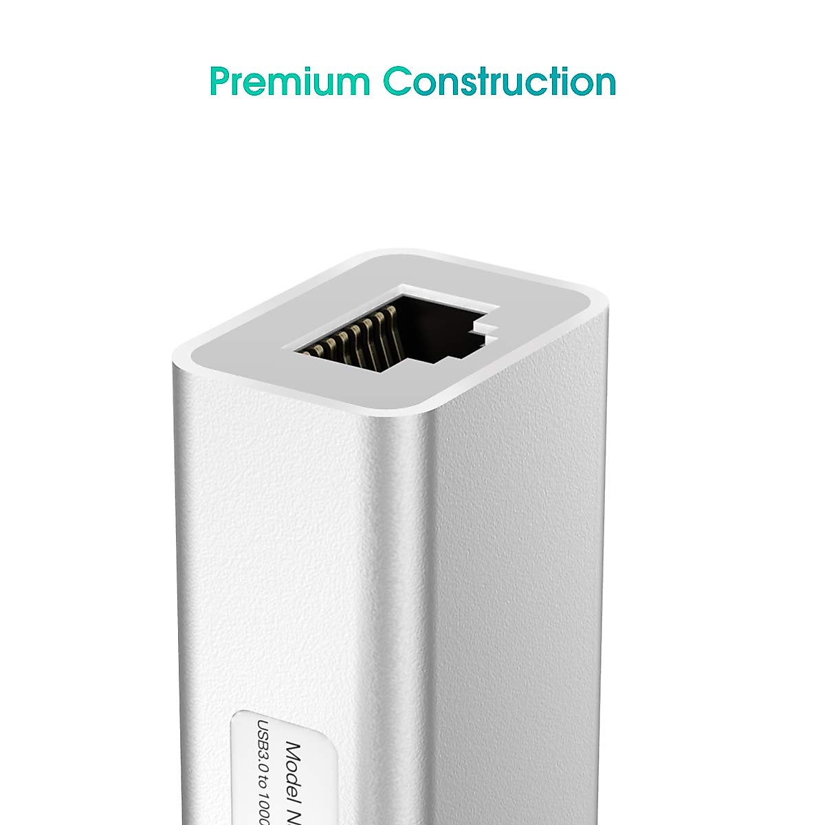 USB 3.0 Ethernet Wired RJ45 LAN Network Adapter 10/100/1000 for Desktop Laptop PC, Support Windows 10/8.1/8/7/Vista/XP Mac OS X