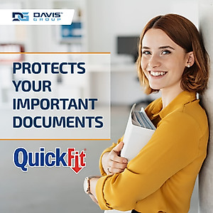 QuickFit View Binder, 3-Ring Binder, Angle D Ring, 5 Inch, White, Pack of 4,87070-04